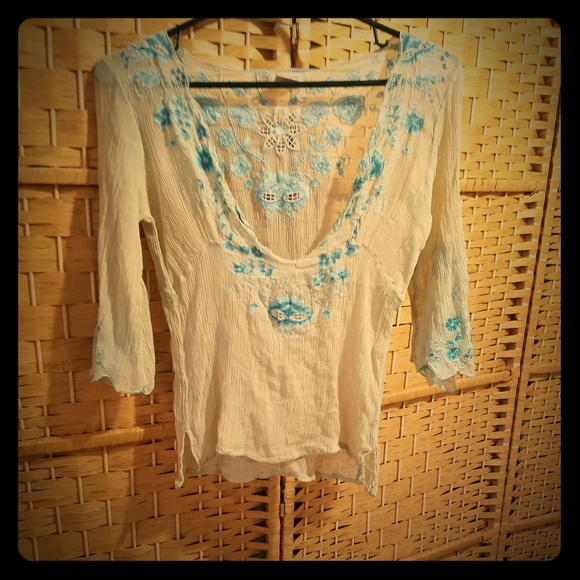 Gold Hawk | Tops | Gold Hawk 0 Silk Top | Poshmark